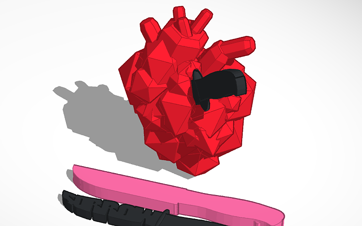 3D design Final Heart Design - Tinkercad
