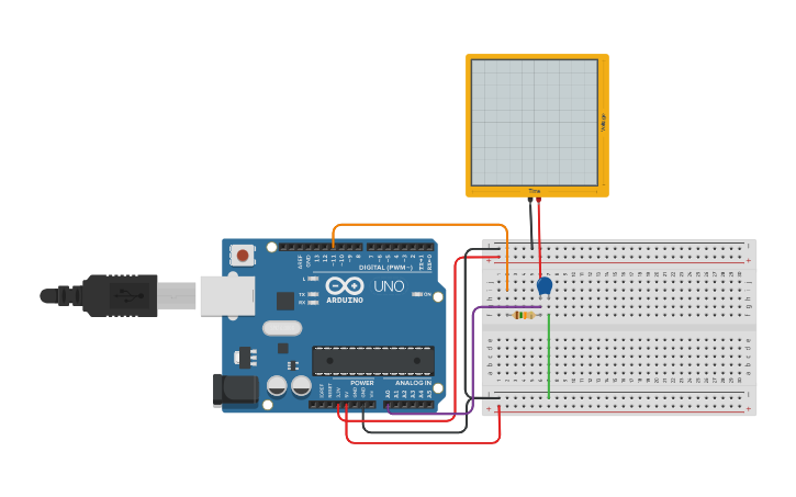 Circuit design Analog Converter | Tinkercad