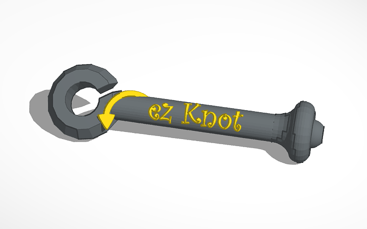 3D design ez knot | Tinkercad