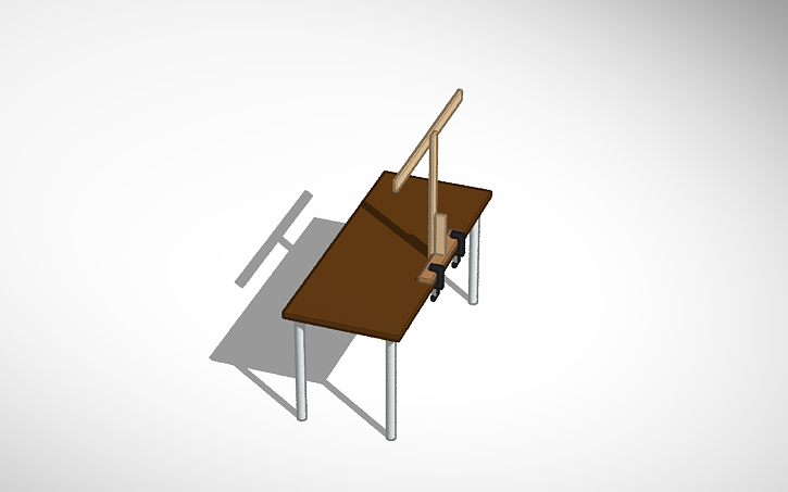 3D design Poster Hanger | Tinkercad