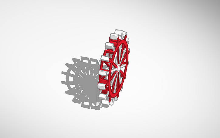 3D design Working Ferris Wheel - Tinkercad