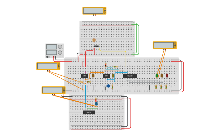 Circuit design Working! - Tinkercad