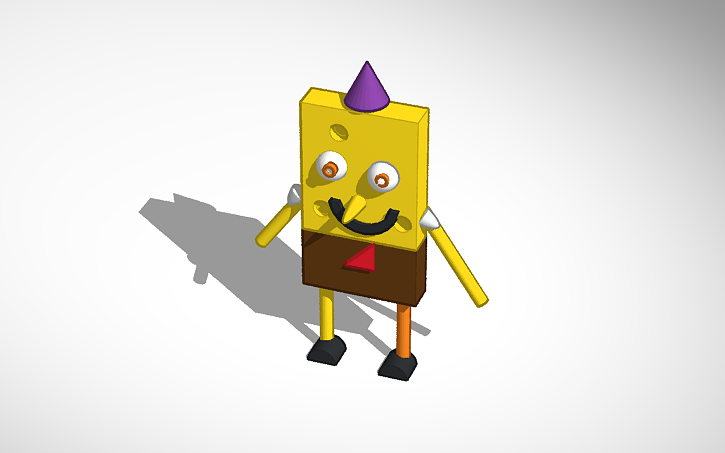 3D design derpy spongebob | Tinkercad