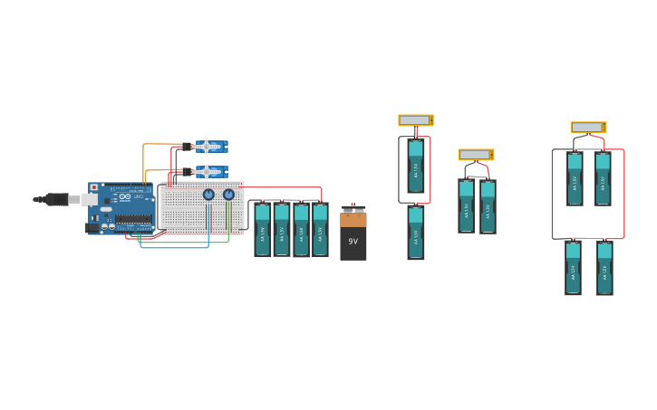 Circuit design servo.pot - Tinkercad