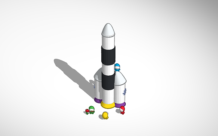 3D design SpaceCraft - Tinkercad