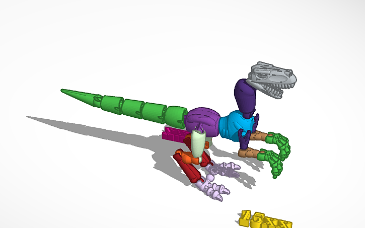 3D design 3d Dino | Tinkercad