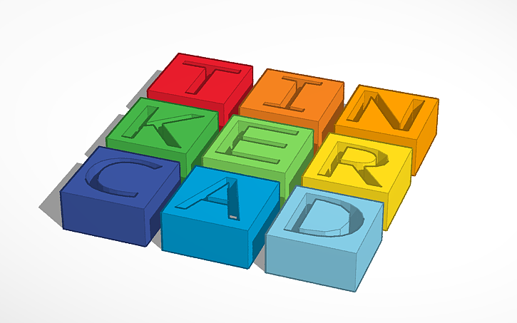 3D design Tinkercad - Tinkercad