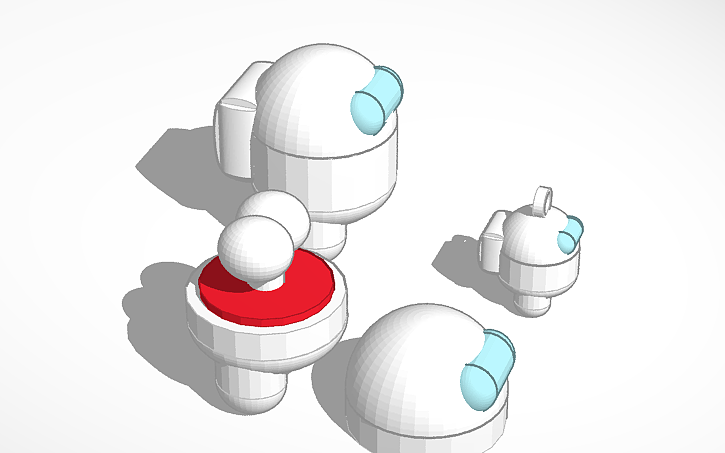 3D design Among us | Tinkercad