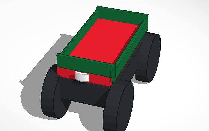 3D design Take and play low cargo car | Tinkercad