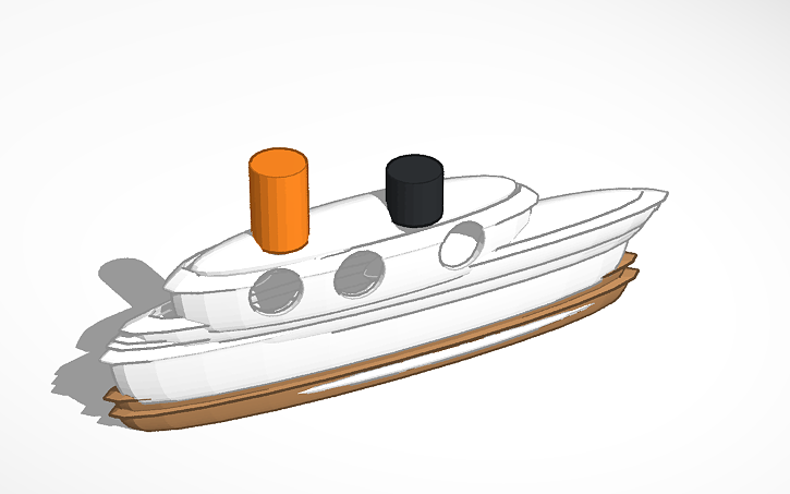 3D design amazing boat | Tinkercad