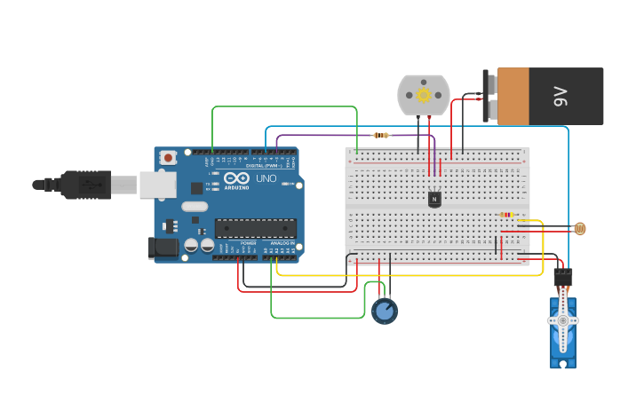 Circuit design Case | Tinkercad