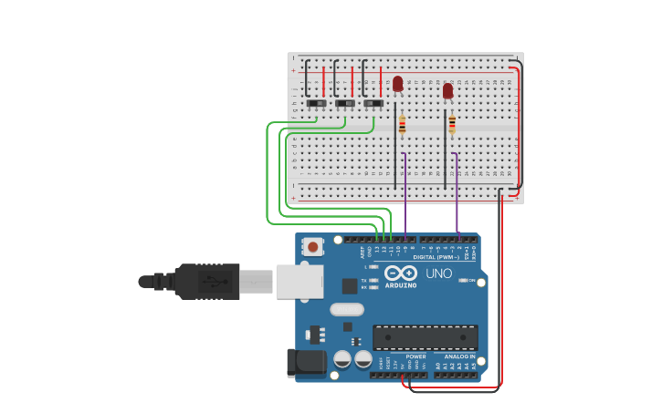 Circuit design Combinational Circuits | Tinkercad