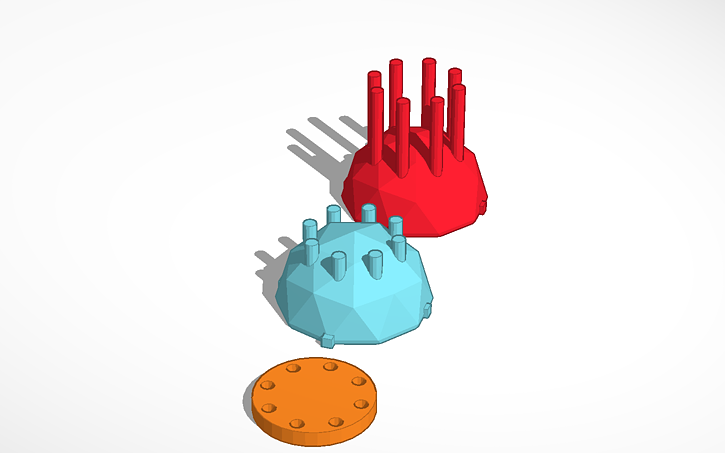 3D design star destroyer shield generator - Tinkercad