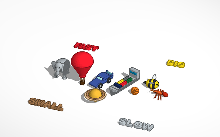 3D design Fast and Slow | Tinkercad