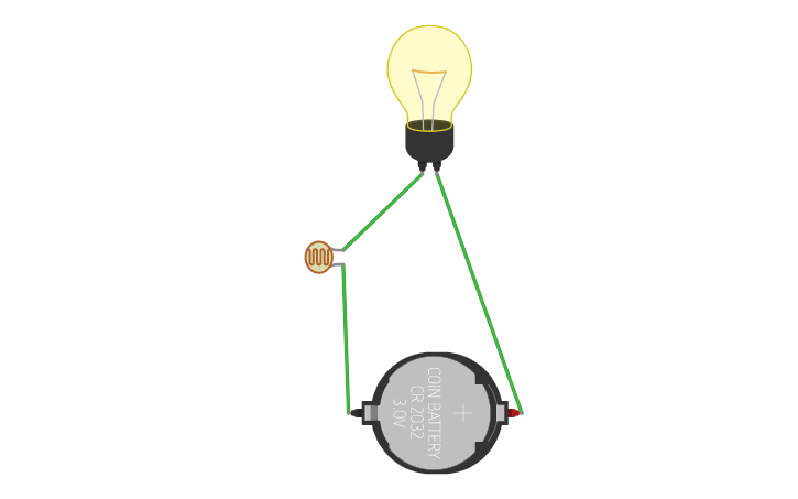 Circuit Design Photoresistor Tinkercad