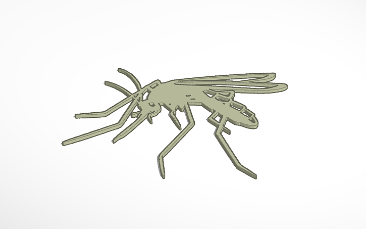 3D design Mosquito - Tinkercad