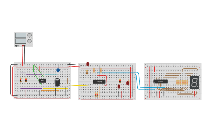Circuit design micro-practica - Tinkercad