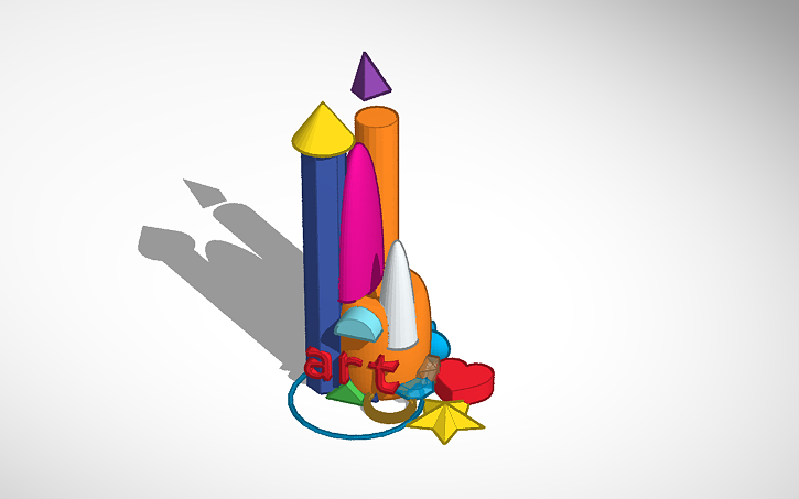 3D design art - Tinkercad