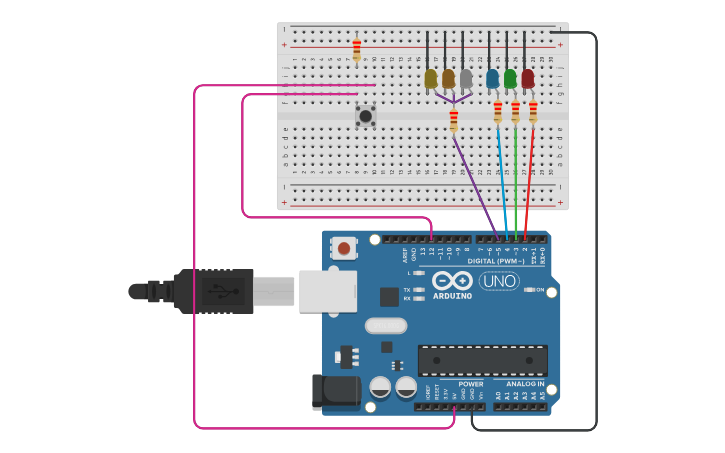 Circuit design 21127411 - Tinkercad