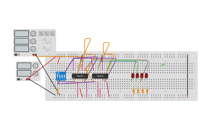 Circuit design LAB09 - Tinkercad