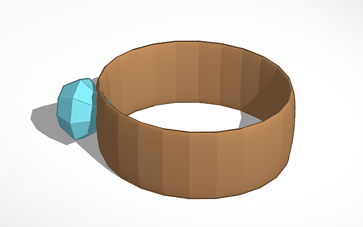 3D design rings - Tinkercad