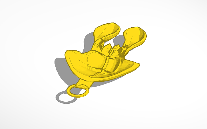 3D design Splatoon Squid pancake pan - Tinkercad