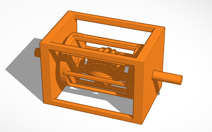 3D design Boxed-Caged-Ball - Tinkercad