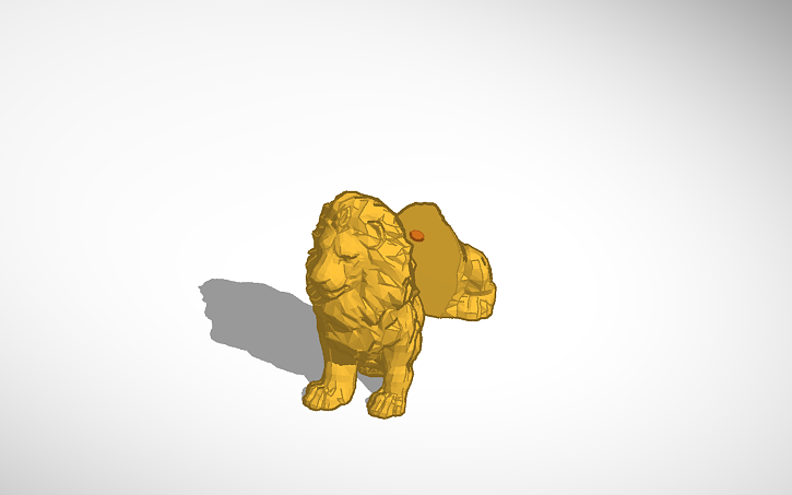 3D design lcjh 80810 LION | Tinkercad