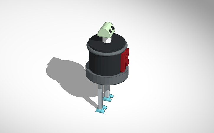 3D design Stupid Looking Robot | Tinkercad
