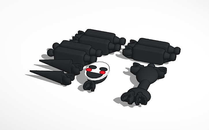 3D design Puppet action figure fnaf - Tinkercad