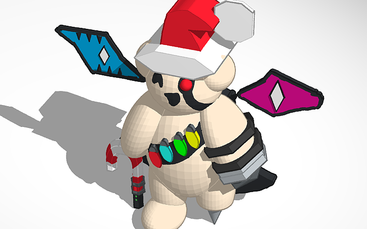 3D design Bear* Cyberg Sam - Tinkercad