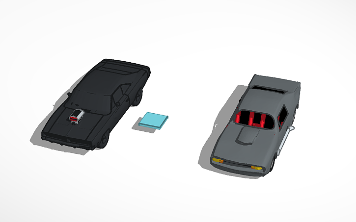 3D design MUSCLE CARS | Tinkercad