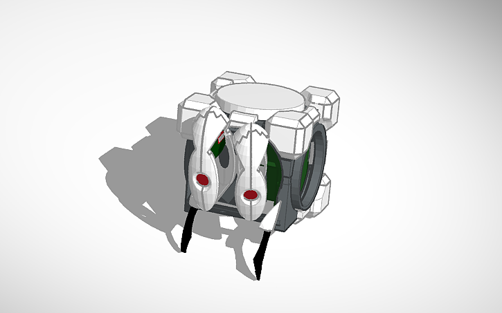 3D design franken turret standing - Tinkercad