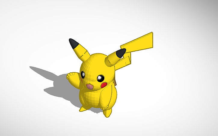 3D design Pokemon - Tinkercad