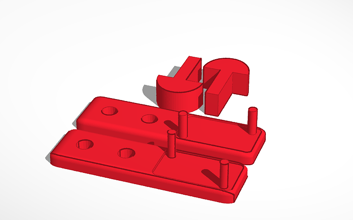 3D design 3018 Y-Axis limit switches - Tinkercad