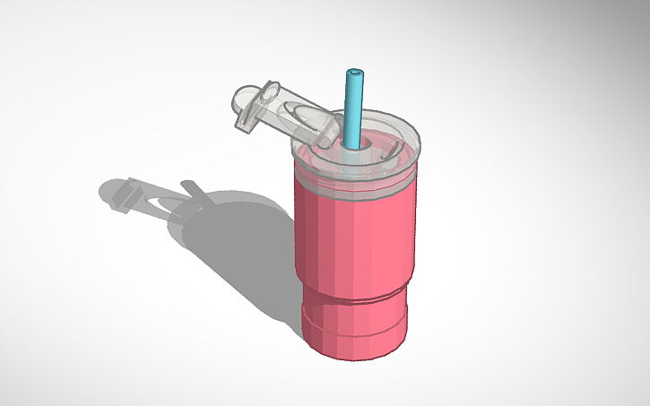 3D design coffee cup - Tinkercad