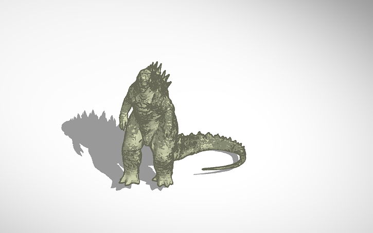 3D design W.C Godzilla | Tinkercad