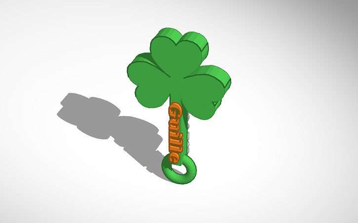 3D design Shamrock 3D by Guillermo | Tinkercad