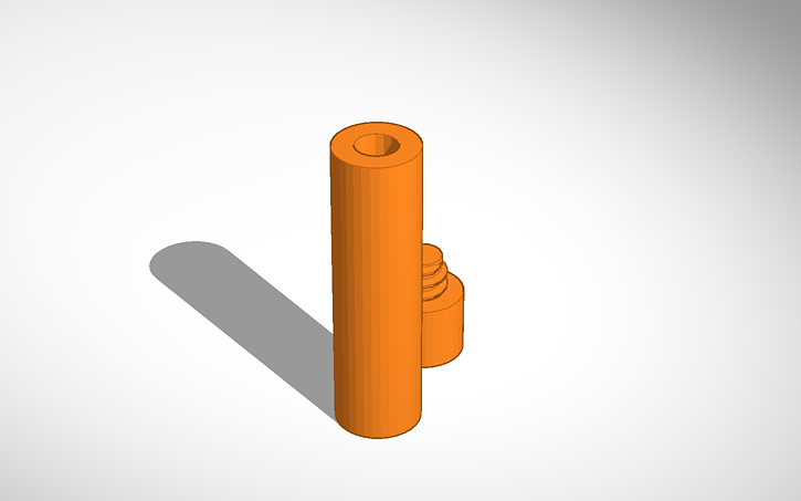 3D design Cigarette Filter - Tinkercad