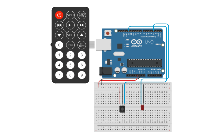 Circuit Design Sensore Ir Capitolo 3 Di Thinkercad Tinkercad