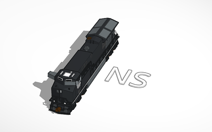 3D design NS GE ET44AC - Tinkercad