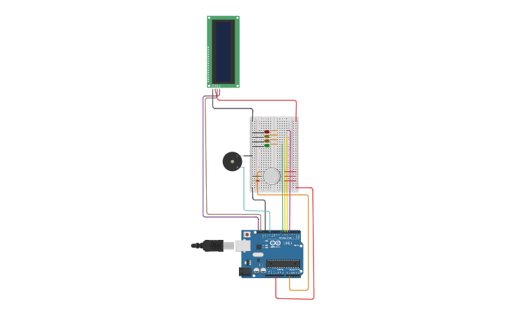 Circuit Design Program 6 Air Quality Gas Sensor Mq135 Tinkercad