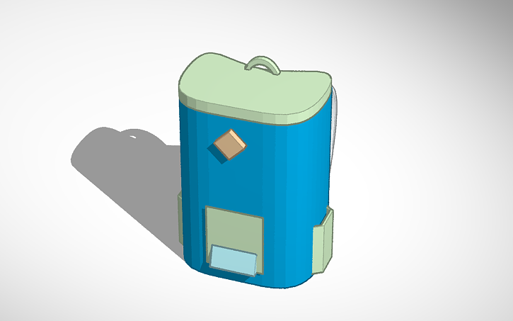 3D design Luminous Backpack - Tinkercad