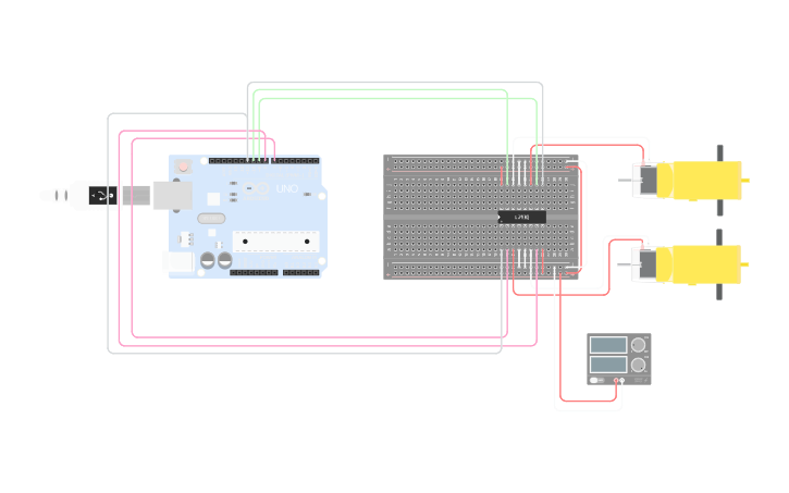 Circuit design project 1 - Tinkercad