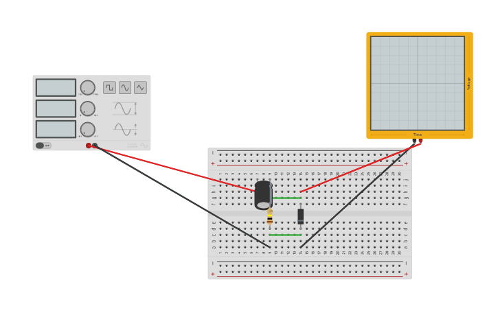 Circuit design lab 3b (clamping) - Tinkercad