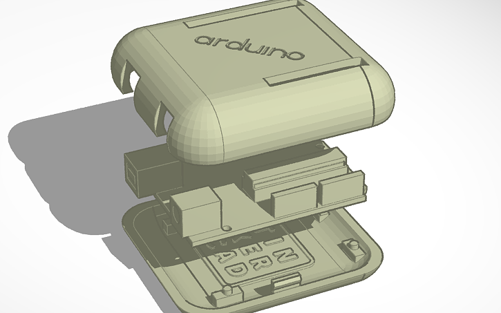 3d Design Arduino Case Tinkercad