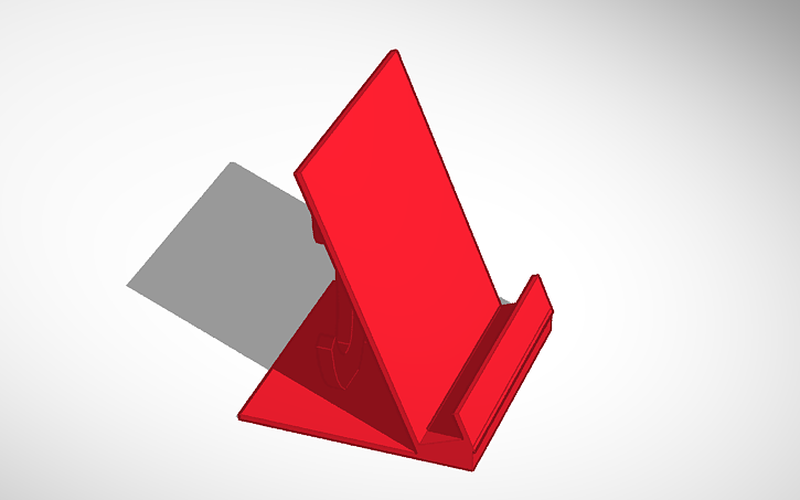 3D design taylor carlile-phone stand - Tinkercad