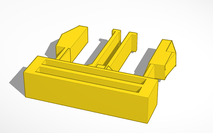 3D design bag buckle - Tinkercad