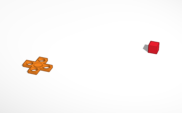 3D design figit spinner - Tinkercad