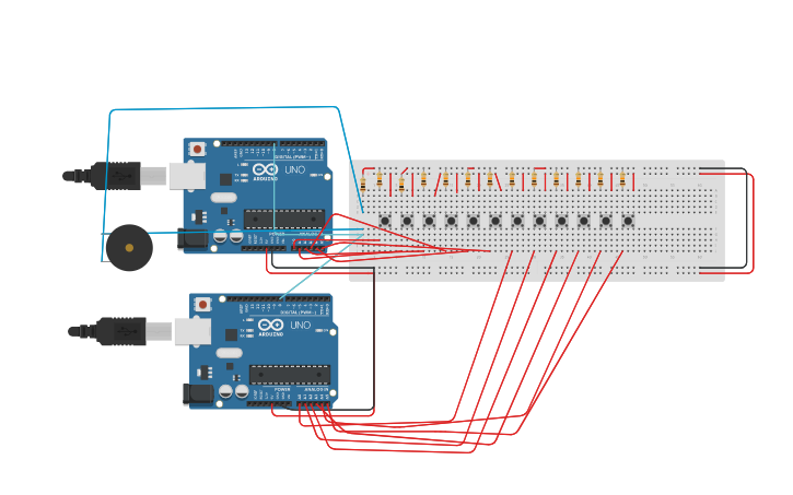Circuit Design Copy Of Do Re Mi Fa Sol La Si Do Re Mi Fa Sol Tinkercad